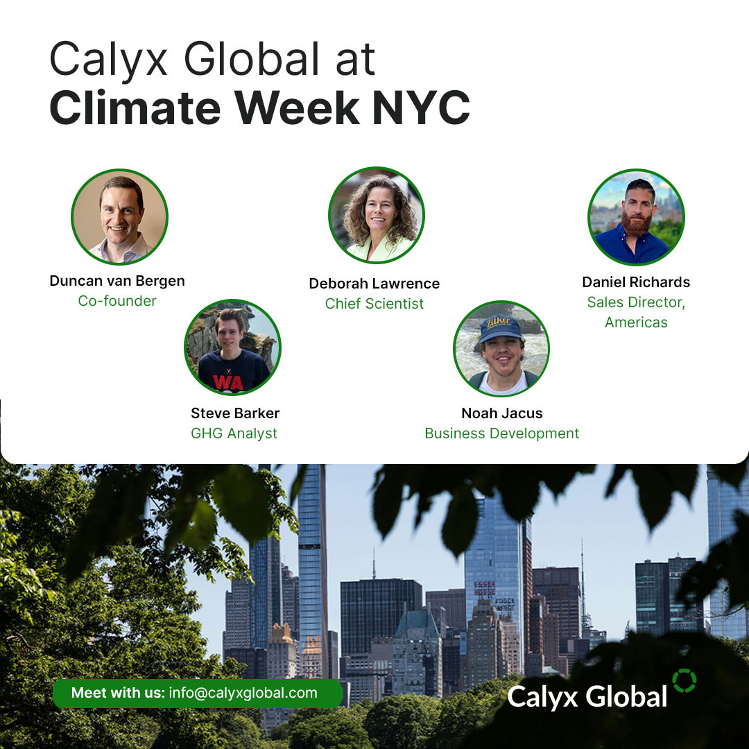 Calyx Global at Climate Week
